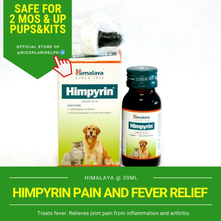 Himalaya Himpyrin for Fever, Inflammation and Pain in Dogs and Cats ...