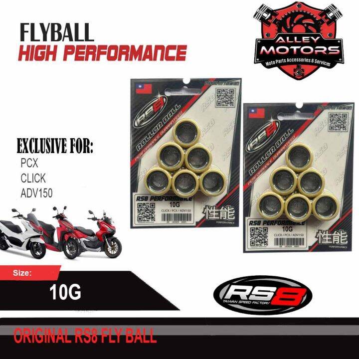RS8 FLYBALL PCX/CLICK/ADV (10G ) By Alley Motors | Lazada PH
