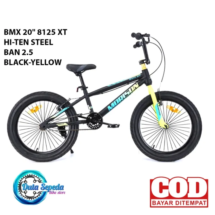 Sepeda BMX Ukuran 20 inch usia 8 - 9 - 10 sampai 12 tahun | Lazada ...