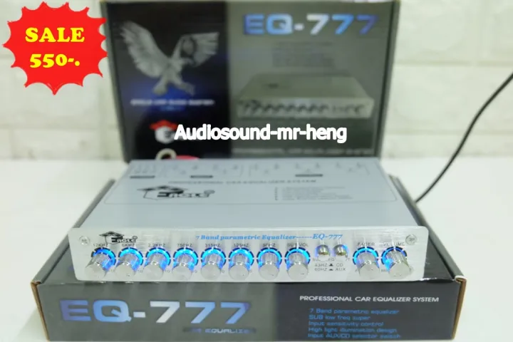 ขาย ปรีแอมป์ โม 7แบน Eagle EQ-777 โมโรงงาน เสียงดี ของใหม่ | Lazada.co.th