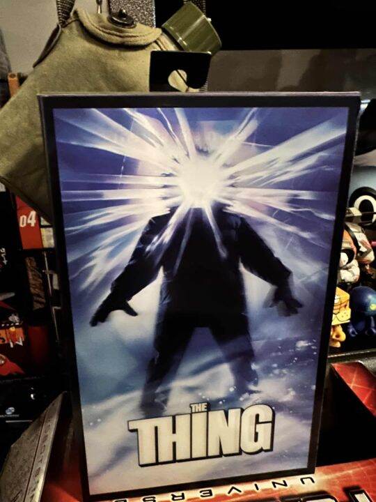 NECA 40TH ANNIVERSARY THE THING MOVIE POSTER FIGURE SDCC EXCLUSIVE NEW ...
