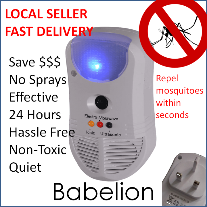 8W Ultrasonic Electromagnetic 5 In1 Electronic Mosquito Insect ...