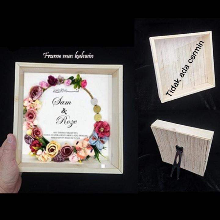 Ready Stock !!!3D Frame For Mas Kahwin & Art 9x9in | Lazada