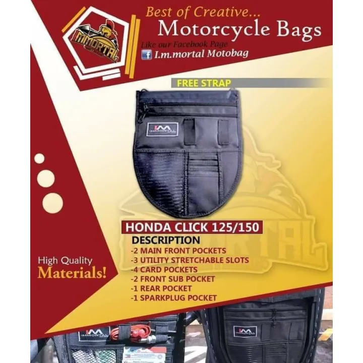 HONDA CLICK 125 / 150 UNDERSEAT ORGANIZER BY IMMORTAL COD | Lazada PH