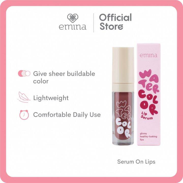 Emina Watercolor Lip Serum 2 g | Lazada Indonesia