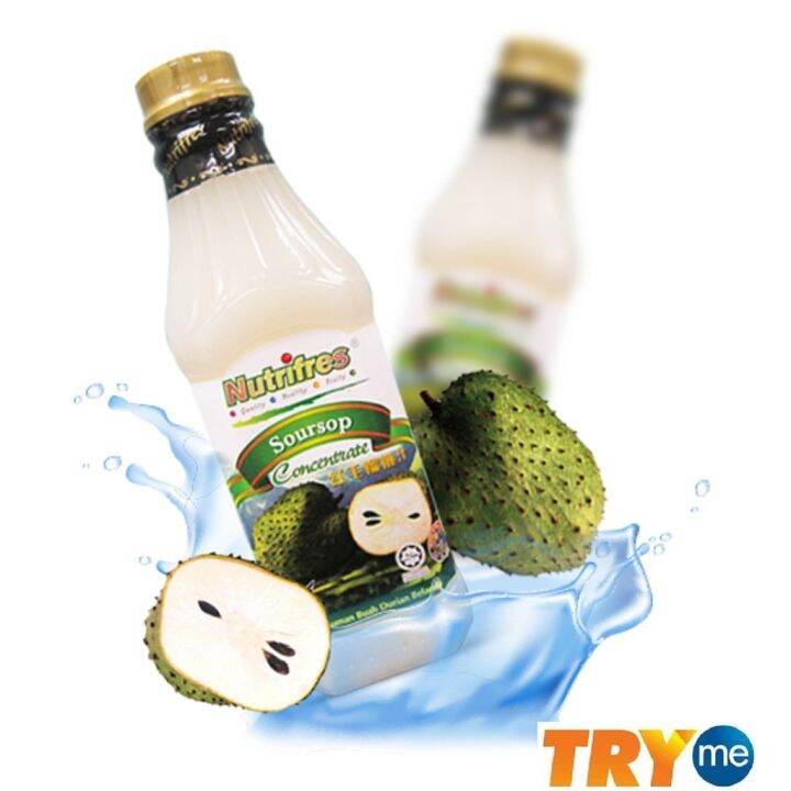 Nutrifres Concentrate / Cordial (1,000g) - Soursop | Lazada