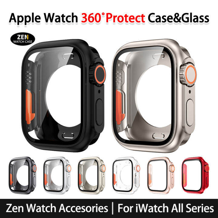 Change To Ultra 360 Full Protector Case for Apple Watch 45mm 44mm 42mm ...