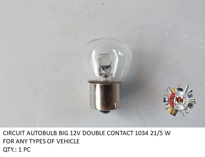 CIRCUIT AUTOBULB BIG 12V DOUBLE CONTACT 21/5W | Lazada PH