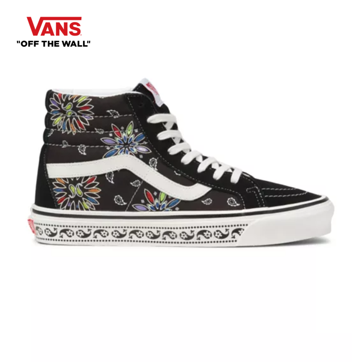 VANS SK8-HI 38 DX (ANAHEIM FACTORY) VANS PAISLEY/BLACK รองเท้า ผ้าใบ ...
