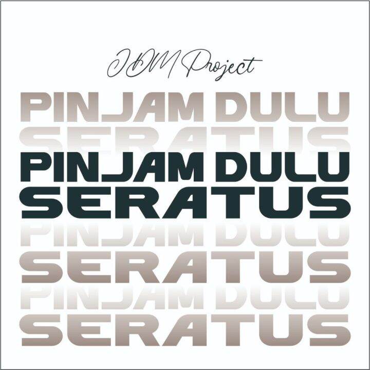 stiker cutting PINJAM DULU SERATUS JDM | Lazada Indonesia