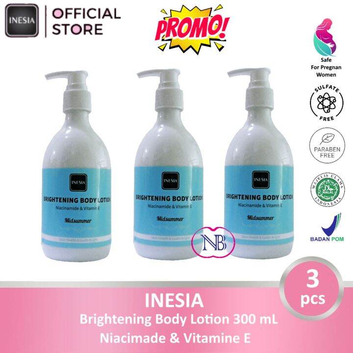 Inesia Brightening Body Lotion Midsummer 300ML /Body Lotion With ...