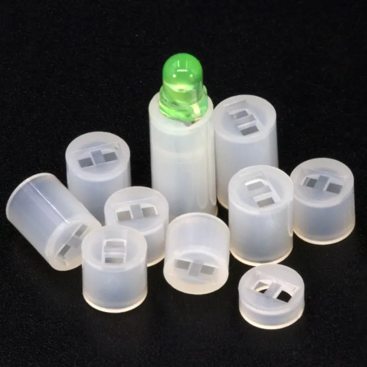 1000ชิ้น/ล็อต Led Spacer 4Mm/5Mm หลอดไฟไดโอดโพสต์ไนลอนแยกบอร์ด Pcb โป๊ะ ...