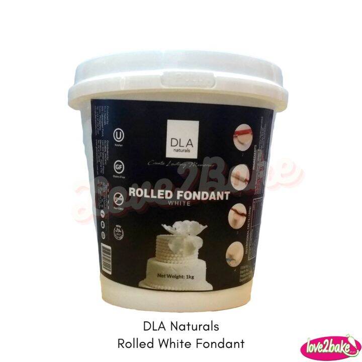 DLA Rolled Fondant - White (1kg) | Lazada PH