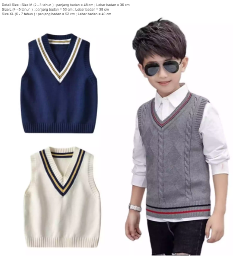 ROMPI RAJUT ANAK LAKI LAKI 3 WARNA UNTUK ANAK 3 SAMPAI 7 TAHUN | Lazada ...