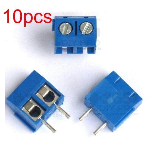 10pcs 2-Pin Screw Terminal Block wire cable Connector 5.08mm Pitch PCB ...