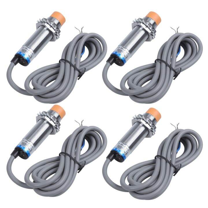 4X LJC18A3-H-Z/BY 1-10mm Capacitance Proximity Sensor Switch PNP NO DC 6-36V 300MA | Lazada.co.th