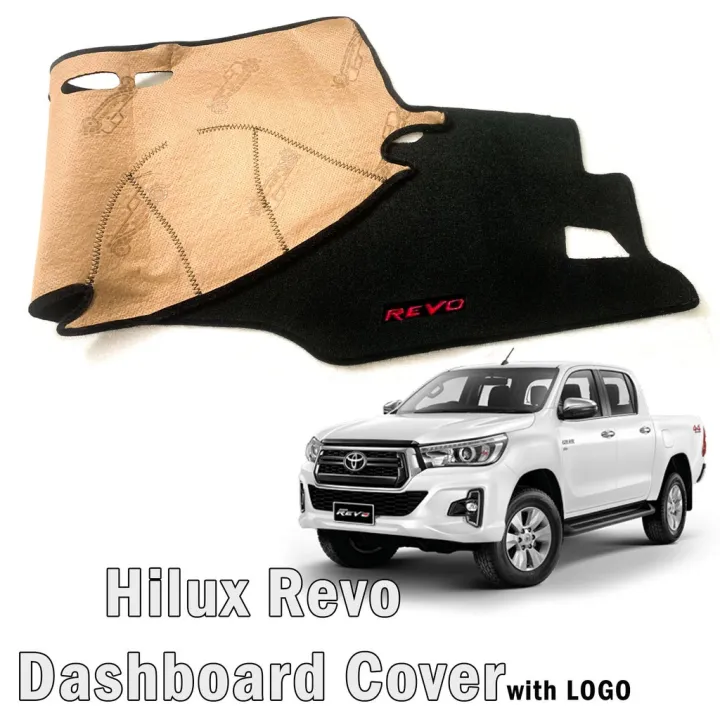 Dashboard Cover Dashmat For Toyota Hilux REVO 2015-2020 Board Cover Pad ...