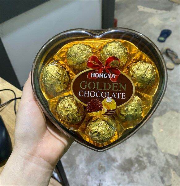 Kẹo Socola HONGYA Golden Chocolate Cao Cấp, Kẹo Chocolate Đài Loan ...