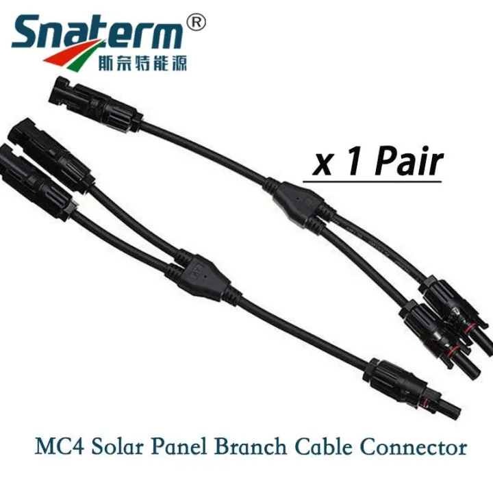 1Pairs x MC4 Connector Y branch M/M/F and F/F/M , mc4 Y 2 male 1 female and 2 female 1male Solar ...
