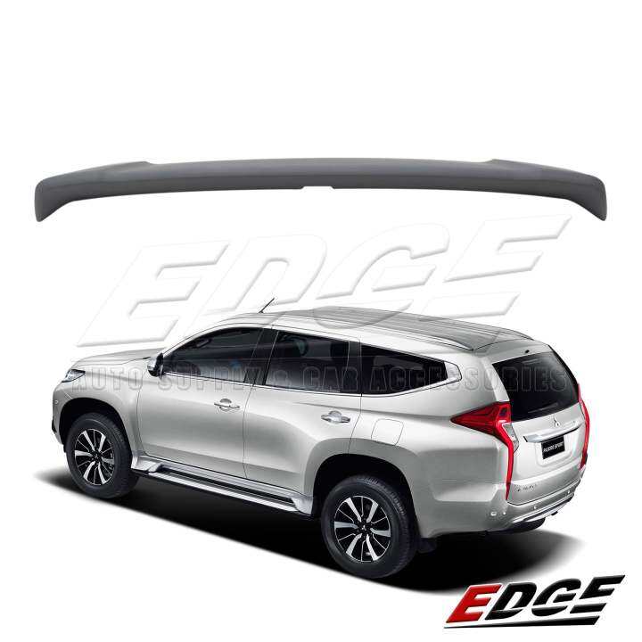Mitsubishi Montero 2016-2021 Unpainted Spoiler // rear bumper trunk ...