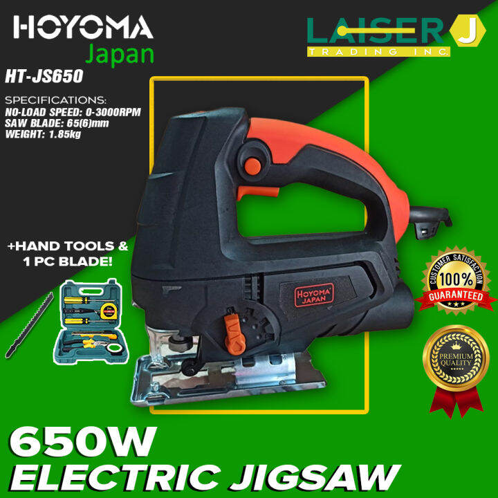 Hoyoma Jigsaw 650W Heavy Duty with +Hand Tools and 1 PC Blade •100% ORIGINAL• | Lazada PH