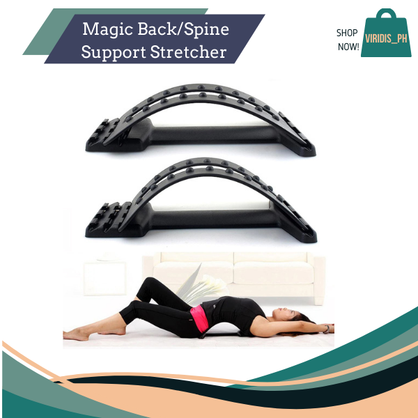 Magnetic Pressure Points Lumbar Traction Orthotic Magic Back Support ...