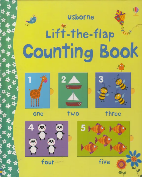 LIFT-THE-FLAP COUNTING BOOK BY DKTODAY | Lazada.co.th