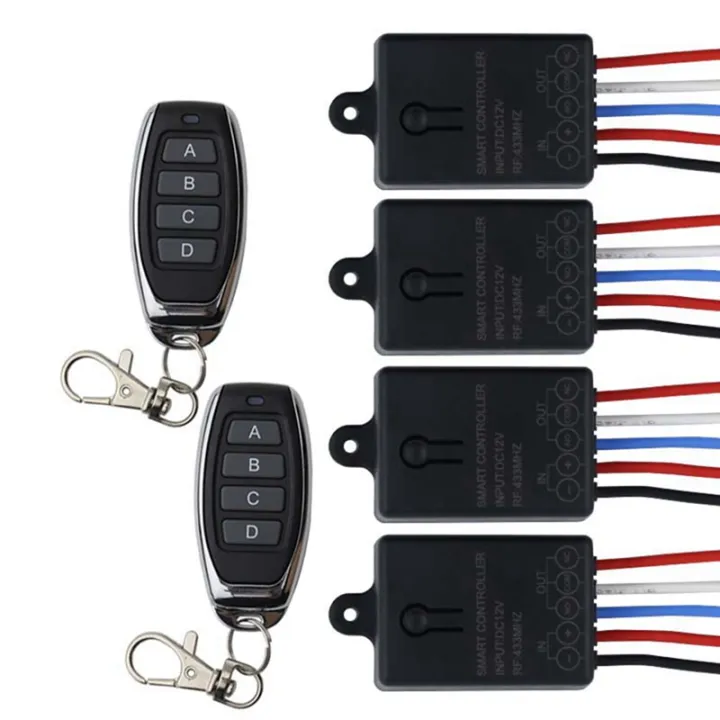 433Mhz DC 12V 1CH Universal Smart Home Wireless RF Remote Control ...