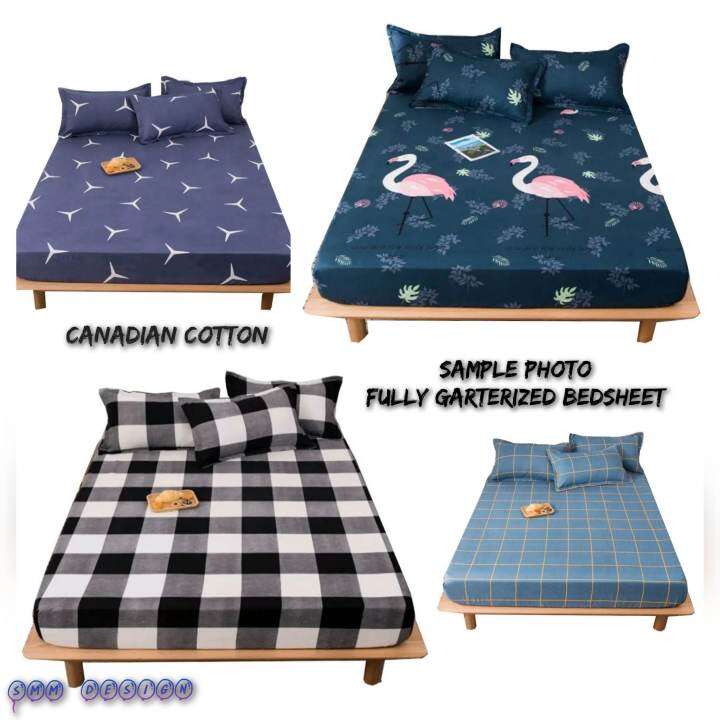 Bedsheet Fully Garterized Cover / Pure Canadian / High Quality / Smm ...