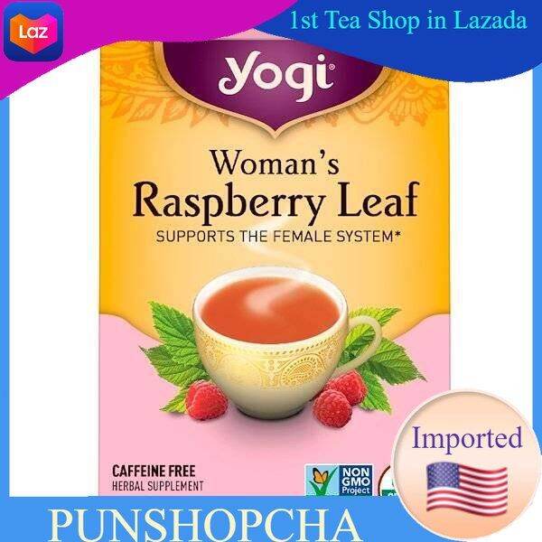 Yogi Tea,Woman's Raspberry Leaf,Caffeine Free,16 Tea Bags | Lazada.co.th