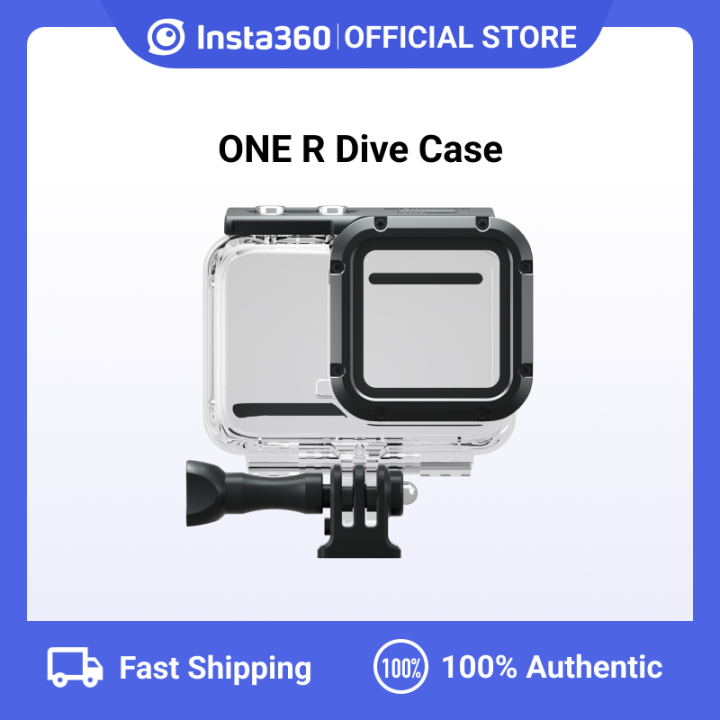 Insta360 ONE R Dive Case for 4K Mod - IPX8 Water Resistant for Deep ...