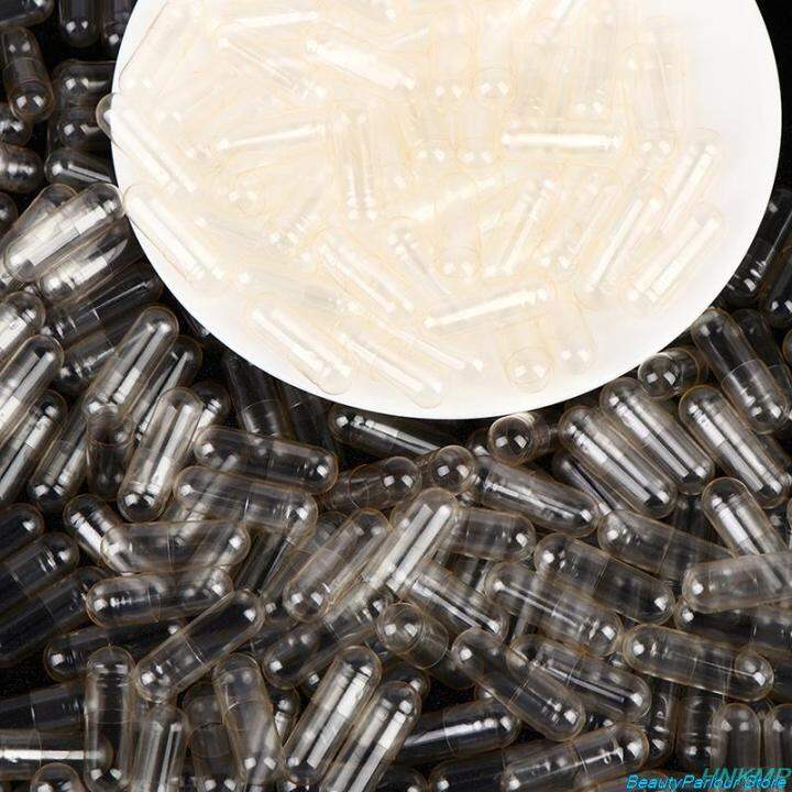 1000Pcs HPMC Plant Muslim Empty Capsule Medicine Capsule 00 ...