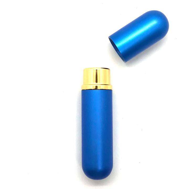 1 pc Blue Refillable Glass & Aluminum Inhaler | Lazada PH