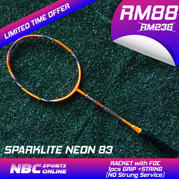 GOSEN Sparklite Neon 83 Racket (100% ORIGINAL) | Lazada