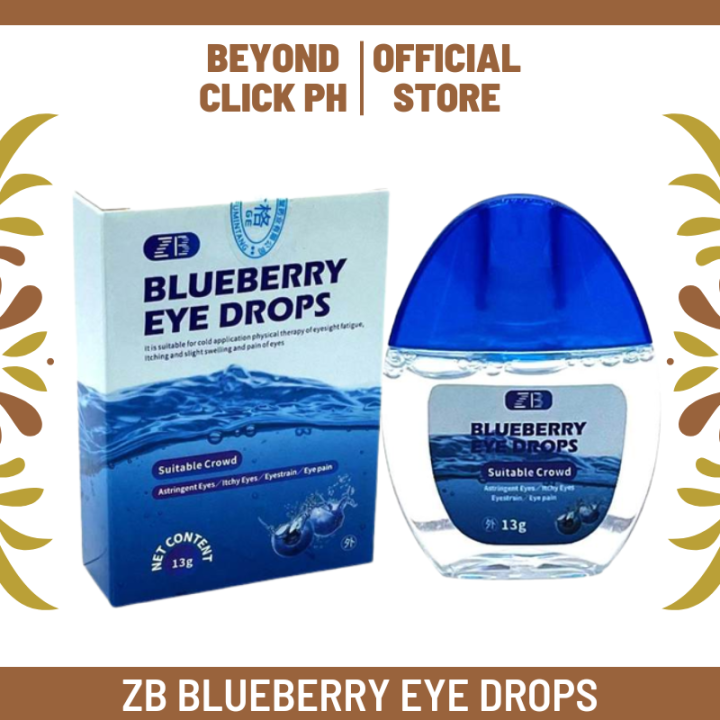 Original Blueberries Eye Drops for Clear Vision Dry Eyes Congestion ...