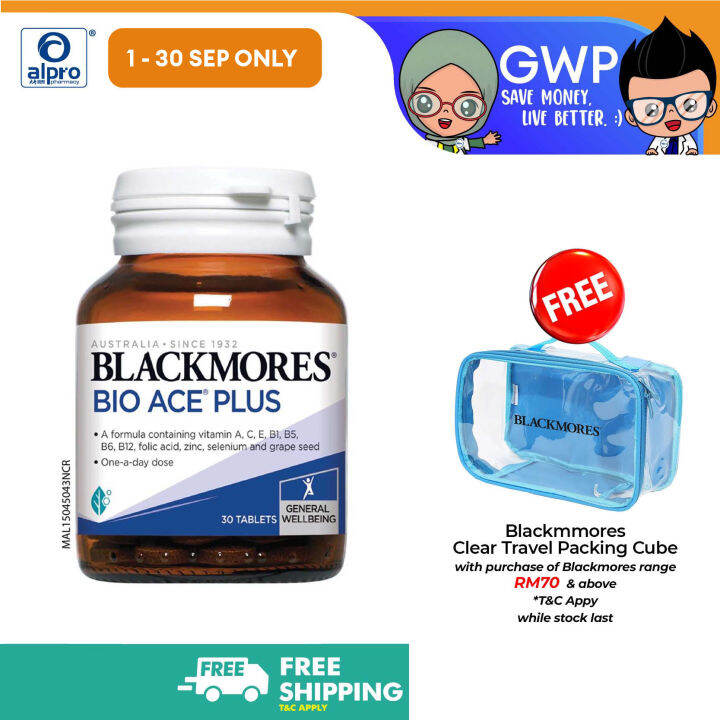 Blackmores Bio Ace Plus (30s) multivitamin | Lazada