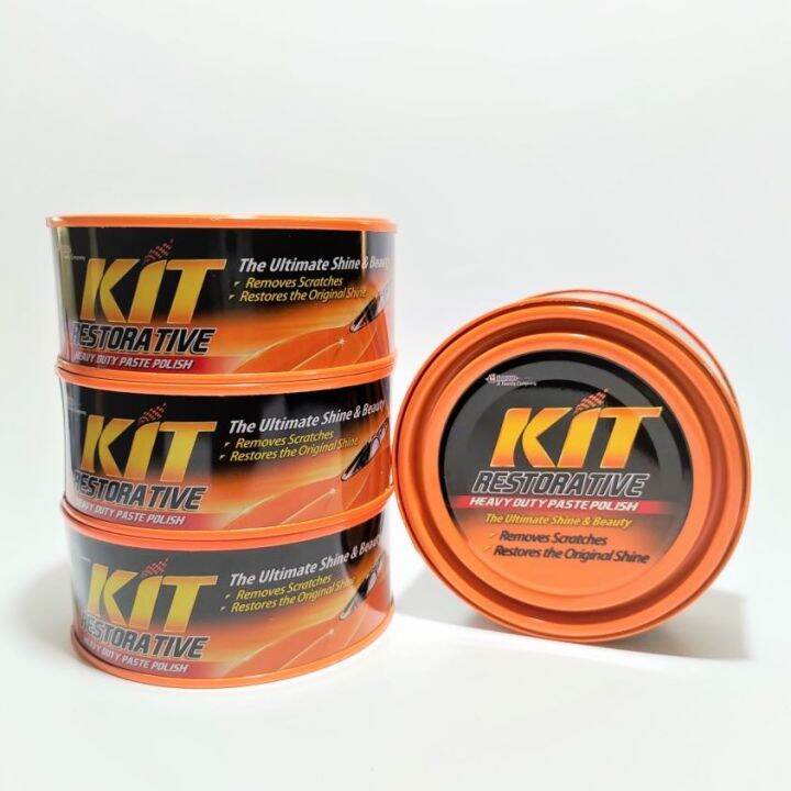KIT Restorative 225 gr Kit Paste Wax Polish Heavy Duty Paste Polish ...