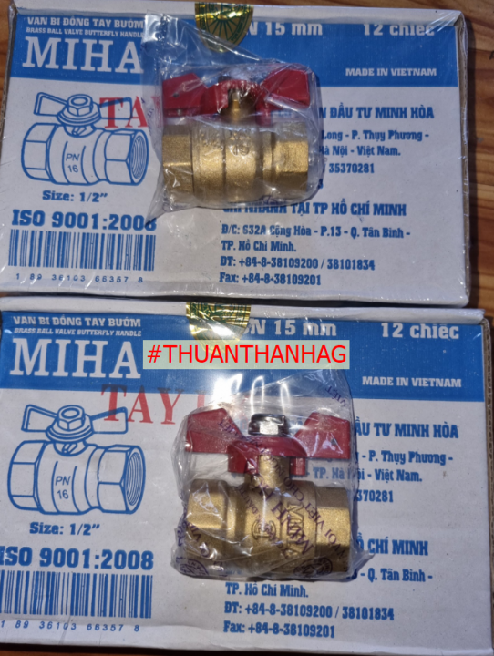 (Chính hãng) VAN thau 21 răng trong, Val Minh Hòa tay bướm Siêu bền ...