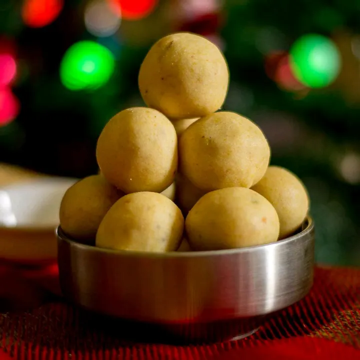 Homemade ghee ball, 7 pcs 1 box nei urundhai, ghee urundhai | Lazada