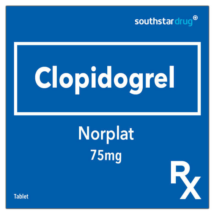 Rx: Norplat 75mg Tablet | Lazada PH