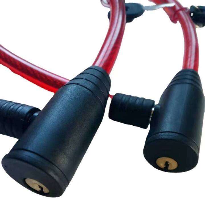 Anti-Theft Steel Motorcycle Lock Bicycle Lock with Key-J084 | Lazada PH