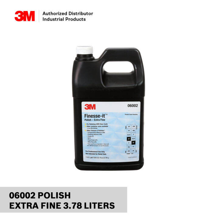 3M 06002 POLISH EXTRA FINE 3.78 LITERS | Lazada PH