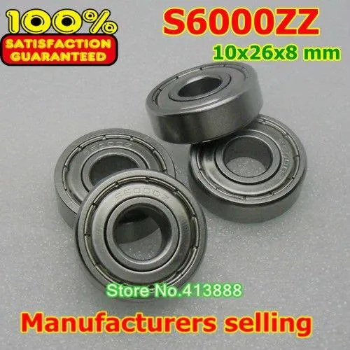 NBZH bearing(1pcs) SUS440C Environmental Corrosion Resistant Stainless Steel Deep Groove Ball ...