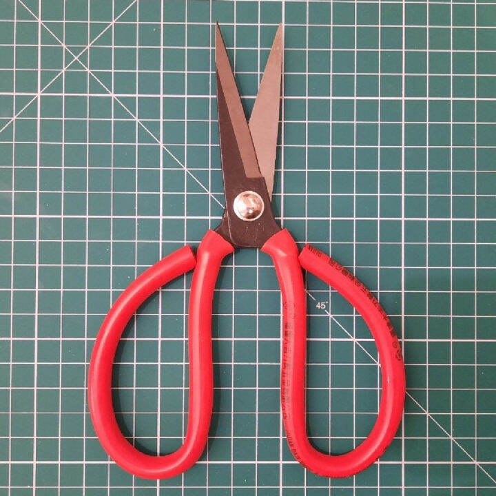 Gunting Kodok Daji 2# Merah/Gunting Potong Bahan/Gunting Kain Daji 2 ...