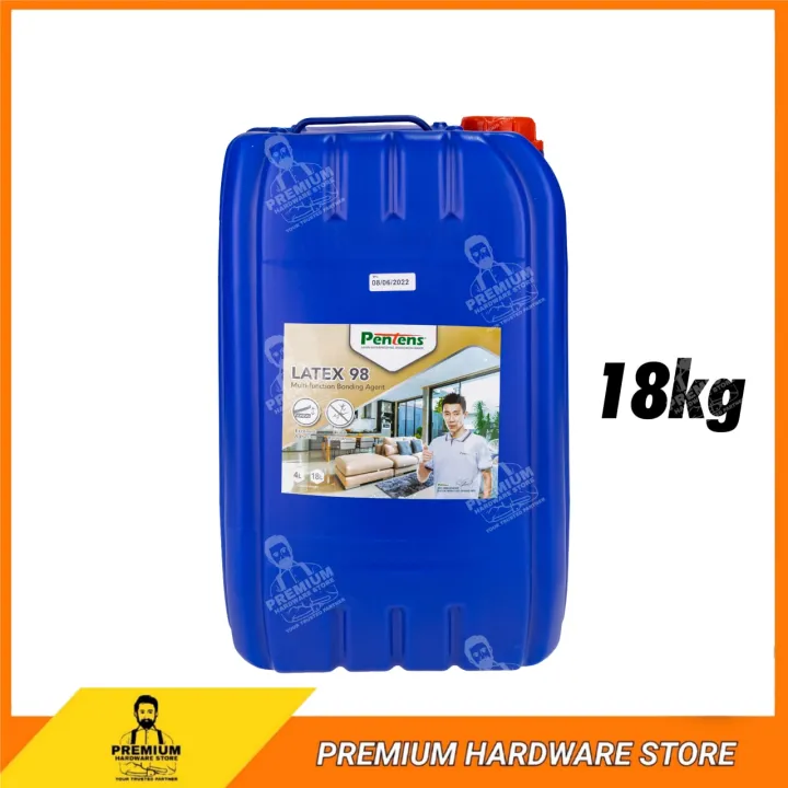 PENTENS Latex 98 18KG Multi Function Bonding Agent Cement Mortar ...