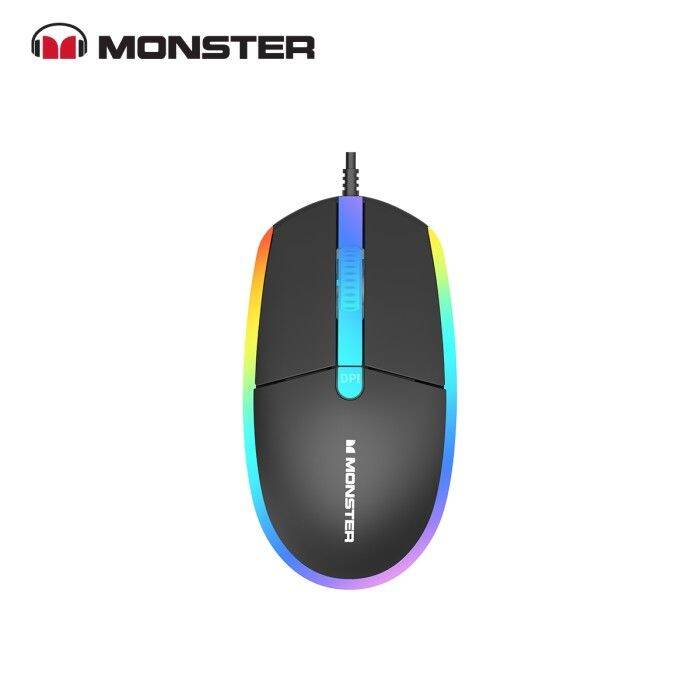 MONSTER WIRED MOUSE/GAMING MOUSE KMPRO 1 | Lazada