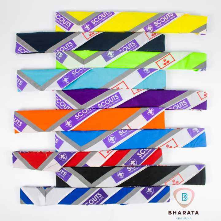 Scraf Pramuka Scout Scraft wosm Menyala | Lazada Indonesia