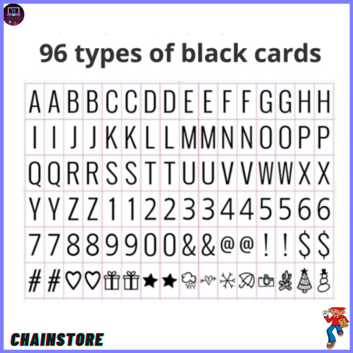 CHAINSTORE Light UP Letter Box Cinematic LED Sign LETTERS ONLY (22X30 ...