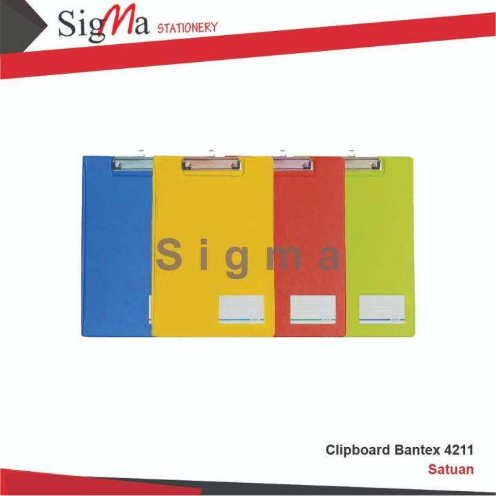 Papan Ujian / Papan Jalan / Clipboard BANTEX 4211 bahan Plastik (Pcs ...