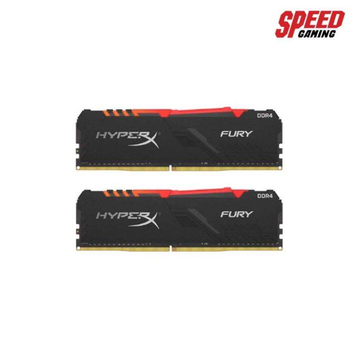 HYPERX FURY 16GB BUS3200 RGB DDR4 8*2 RAM PC (แรมพีซี) SPEED G | Lazada ...
